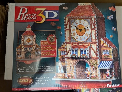 Wrebbit Puzz 3D Puzzle Foam - Bavarian Clock - Sealed Collectible! | eBay