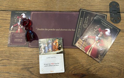 Villainous - Captain Hook Character Cards, Board, And Token - Disney ...