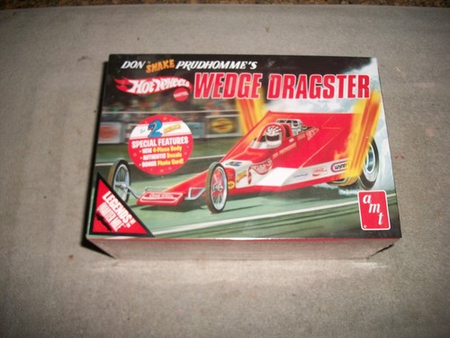 AMT DON SNAKE PRUDHOMME HOTWHEELS WEDGE TOP FUEL DRAGSTER SEALED BOX ...