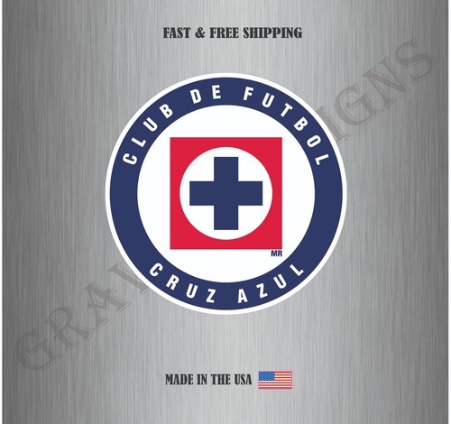 Cruz Azul Mexico Soccer Football Club Vinyl Sticker Decal Car Wall ...