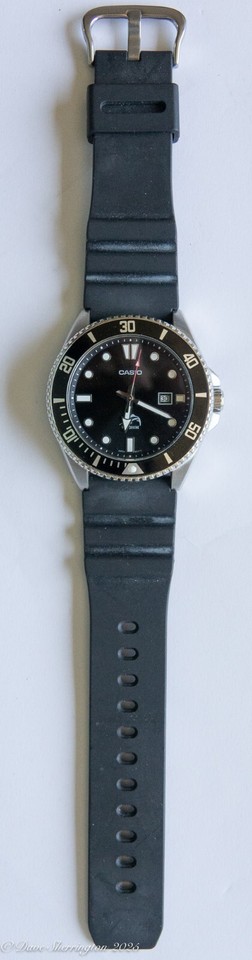 Casio MDV-106 2784 Module Analog Divers Watch Date Resin Strap 200M ...