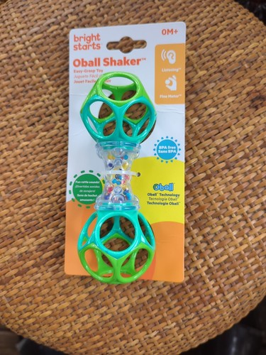 Bright Starts Oball Shaker Rattle Toy Ages Newborn + | eBay