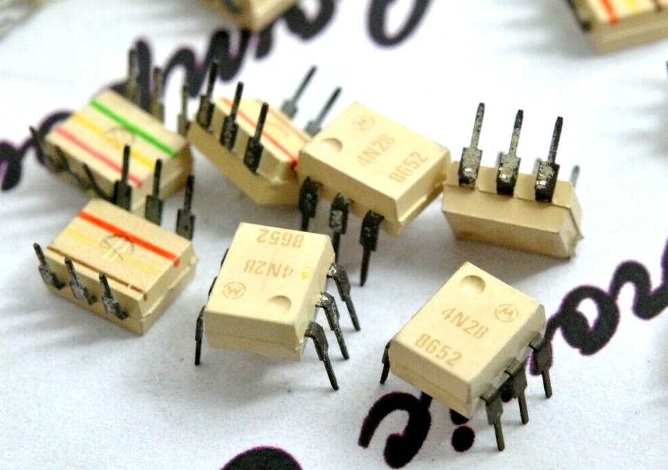 1pcs - Motorola 4N28 DIP-6 Optocoupler Integrated Circuit / IC -NOS | eBay