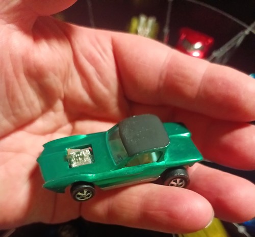 Vintage Hot Wheels Redline HK Green w/White Interior Python 1/64 Diecast | eBay