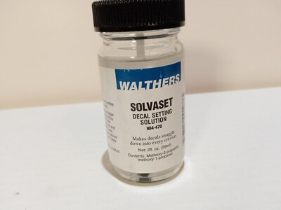 Walthers Solvaset 2 oz. all scale 616374001873 | eBay