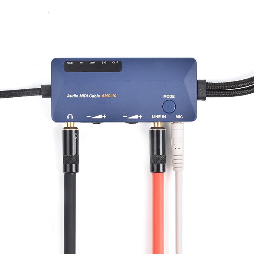 2m MIDI To Type-C Interface MIDI Cable Adapter For Editing Recordin BL ...