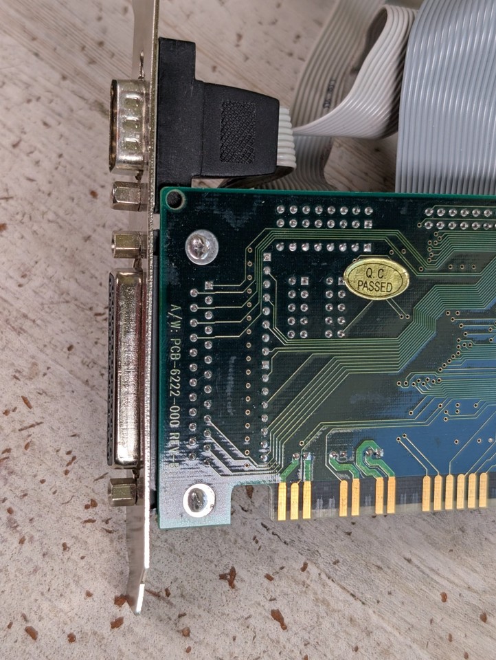 CMD Technology VLB Controller Card 6222-000 Gameport Floppy IDE Parallel Serial | eBay