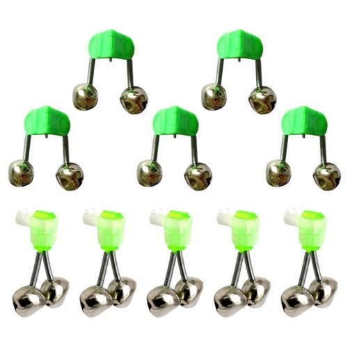 Fishing Bells Alarm Set Night Fishing Rod Bells Fishing Rings Double ...