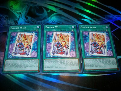 3x Double Wild 1st Edition Common SUDA-EN065 Yu-Gi-Oh! | eBay