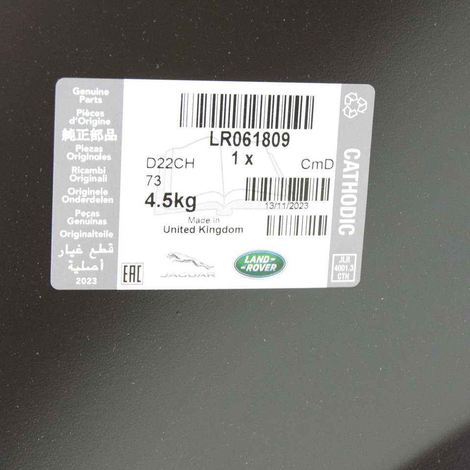 LAND ROVER RANGE ROVER IV L405 Garde-boue avant gauche LR061809 NEUF ...