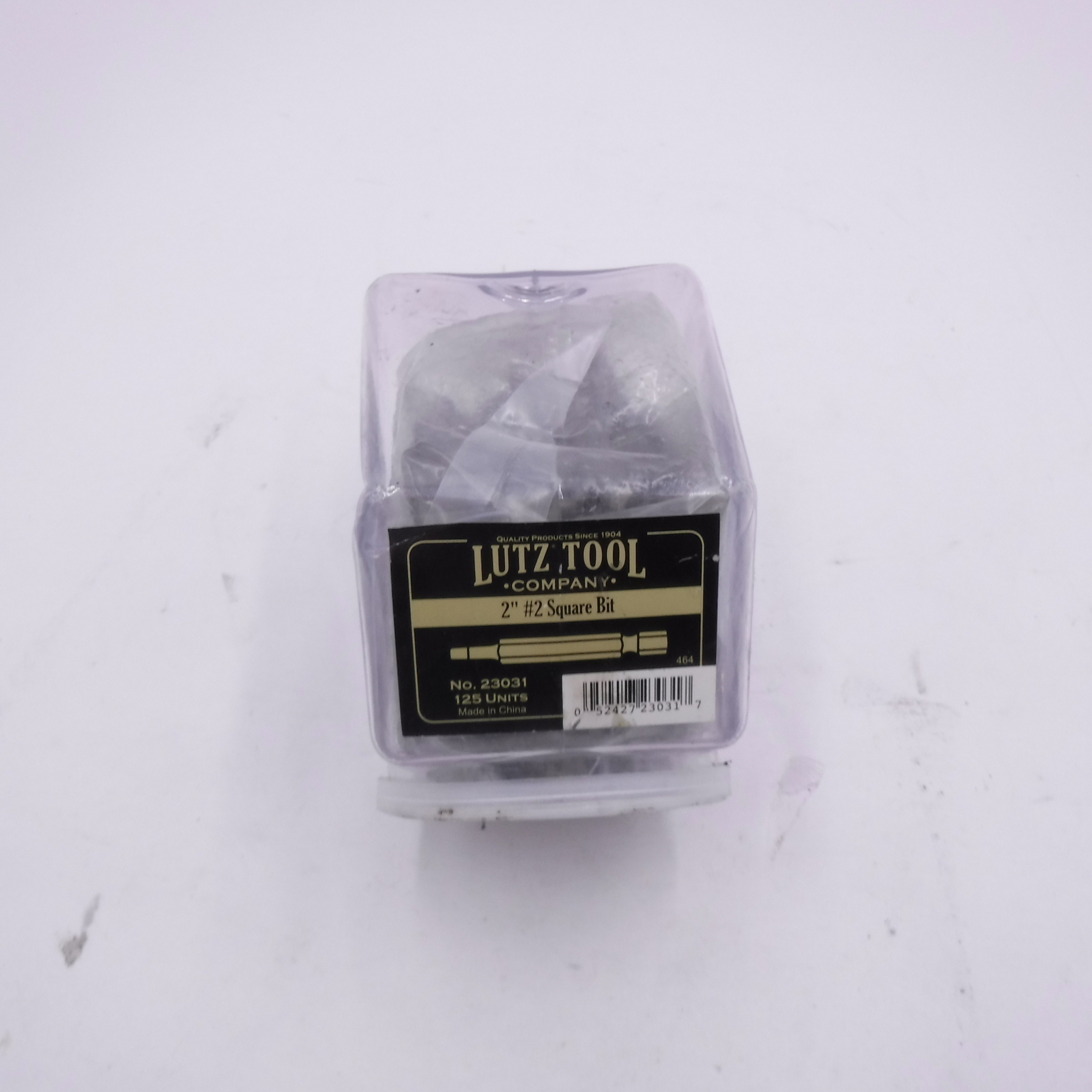 Set of 125 Lutz Tool Company 23031 2" #2 Square Recess Power Bits | eBay