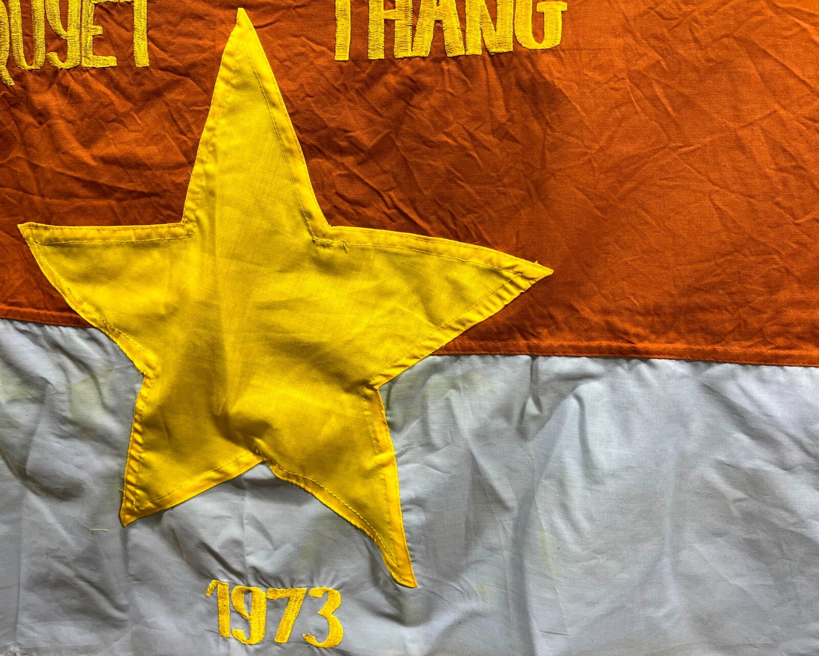 Flag , VC vietcong NVA NLF North vn army flag to win in 1973 year viet ...