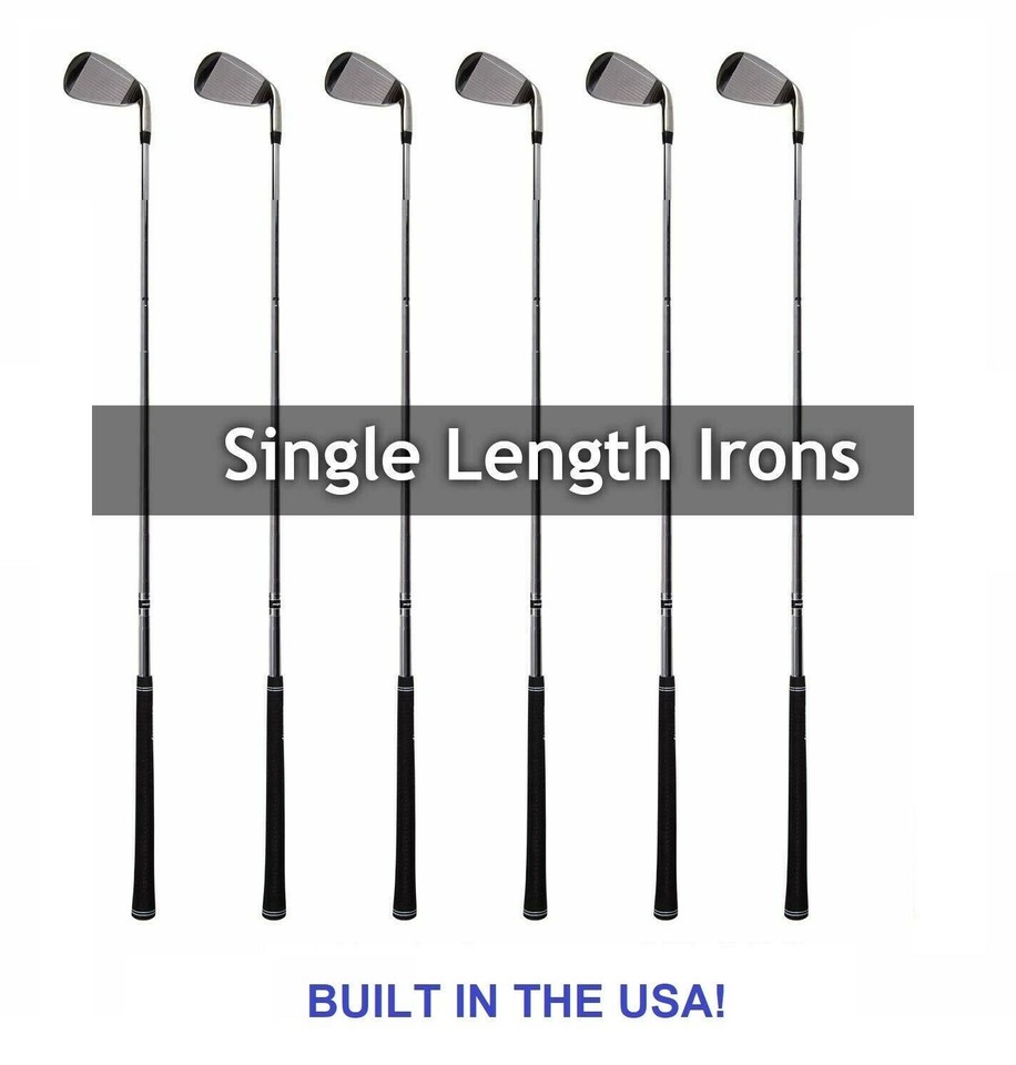 DEMO/DISPLAY AGXGOLF MEN'S LEFT HAND SAME LENGTH IRONS SETS FROM 5-PW ...