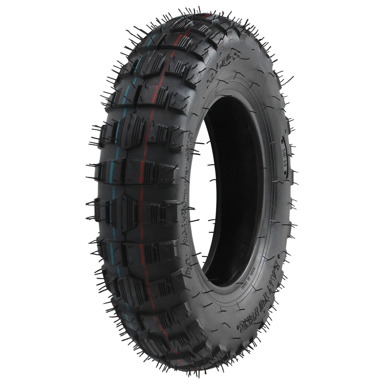 3.50-8 Tyre+ Inner Tube TR87 Bent Valve Stem for Shinko Mini Bike Trail ...