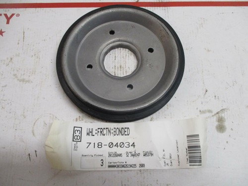 MTD Cub Cadet Troy-Bilt snowblower 718-04034 6" bonded friction wheel ...