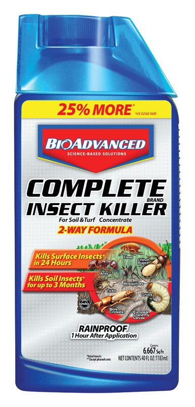 BioAdvanced 700270B Bayer Complete Insect Killer For Lawns Concentrate ...