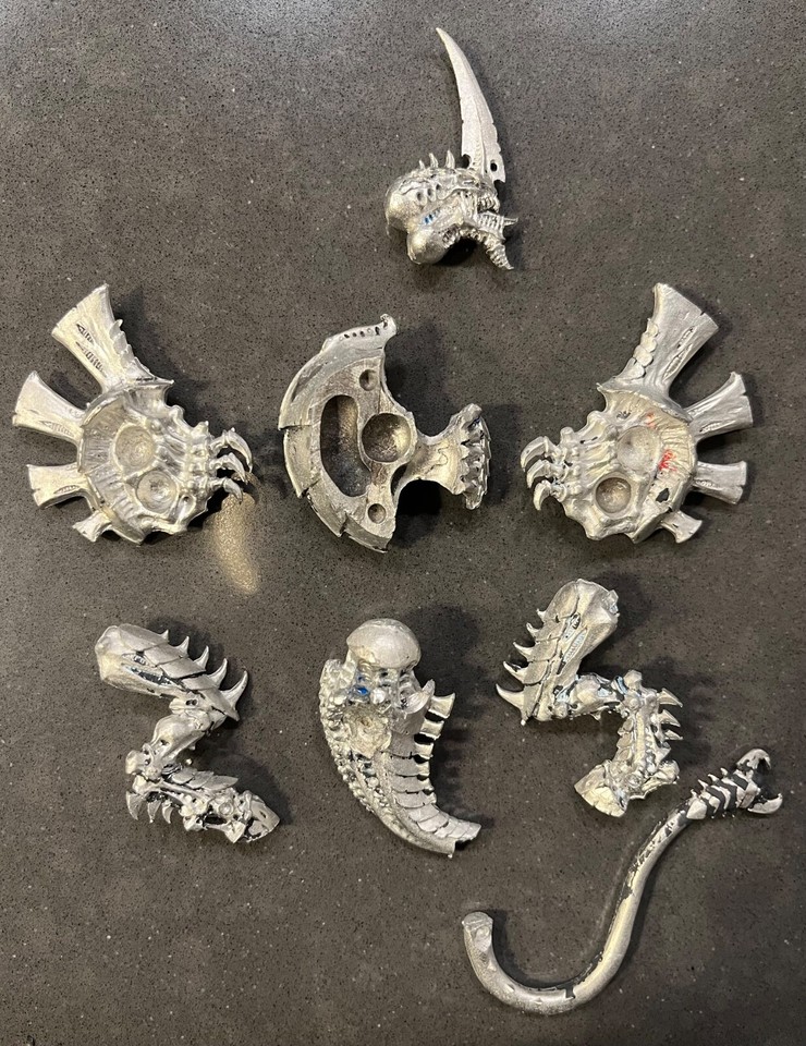 Classic Metal Tyranid Lot (Hive Tyrant, Zoanthrope, Biovore, Lictor ...