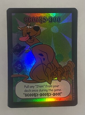 SCOOBY-DOO EXPANDABLE CARD GAME ECG SUPER RARE SCOOBY FOIL CARD | eBay