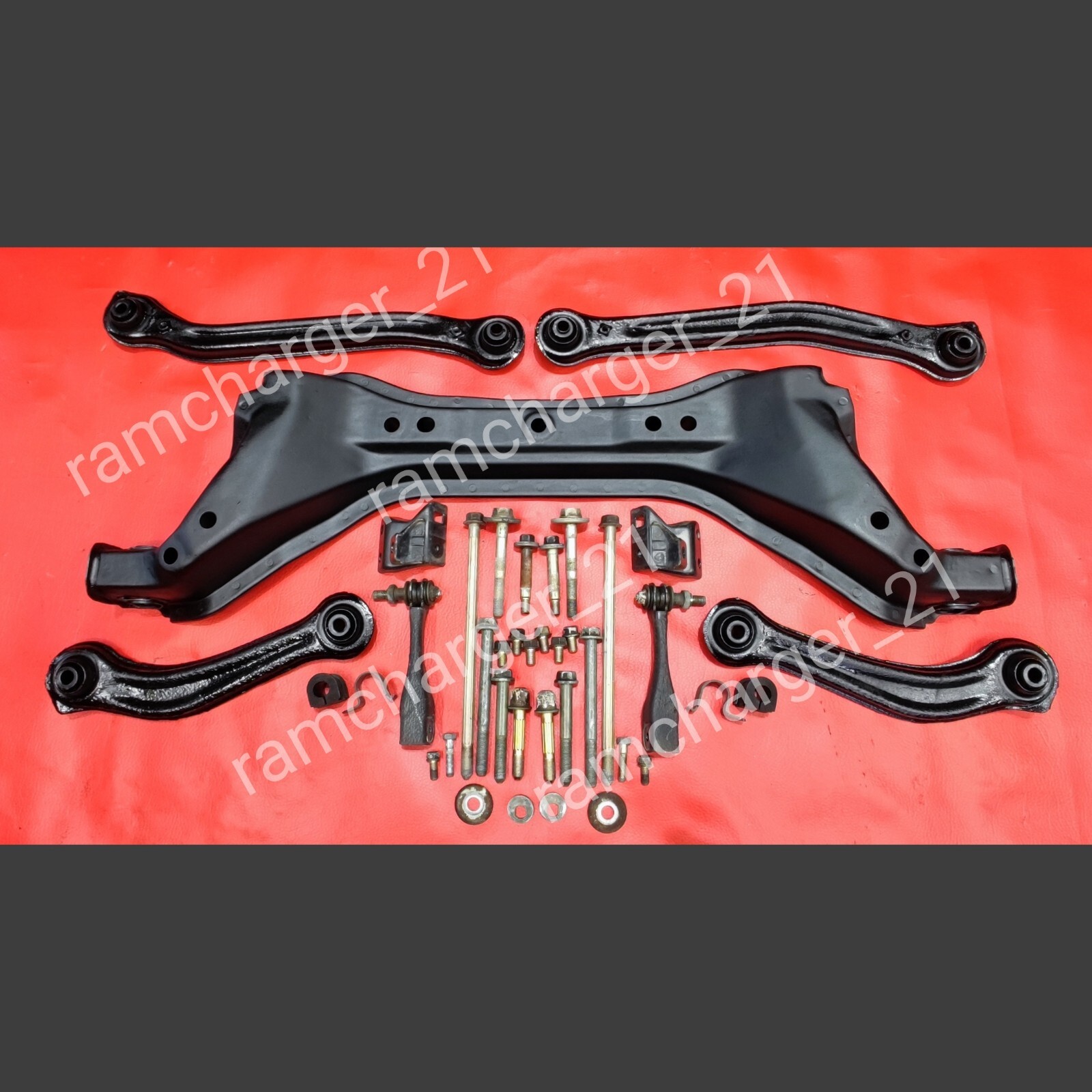 1994-1997 Honda Accord DX LX Rear Crossmember Subframe w Control Arms ...