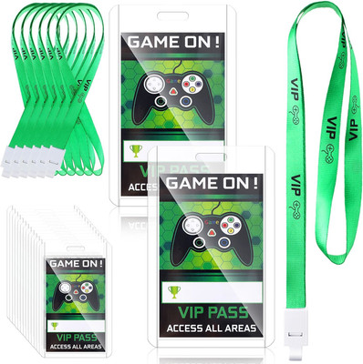 Video Game VIP Pass Party Favors Gamer Game on Party Supplies Gamer VIP ...