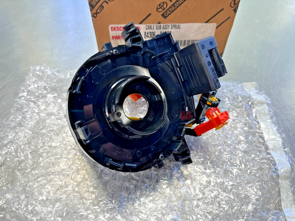 84306-04080 OEM TOYOTA Steering Wheel Clock Spring Spiral Cable ...