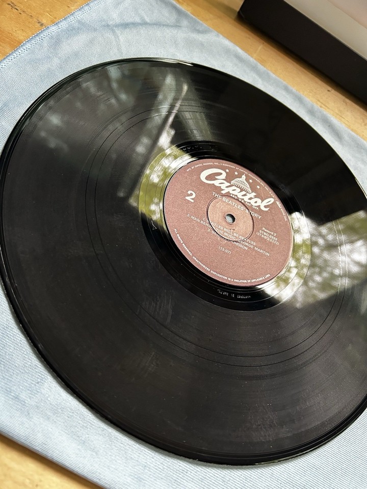 THE BEATLES STORY ‘78 Capitol STBO-2222 [NM-] Purple Label Record 2 LP ...