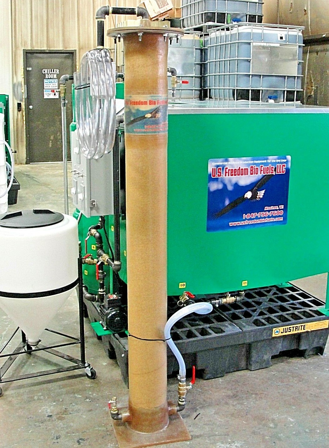 BD40LP Biodiesel Processor with Dry Wash Technology, U S Freedom Bio ...