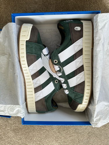 BAPE x adidas IE6117 LWST Shadow Green Mens Trainers UK 10 US 10.5 NEW ...