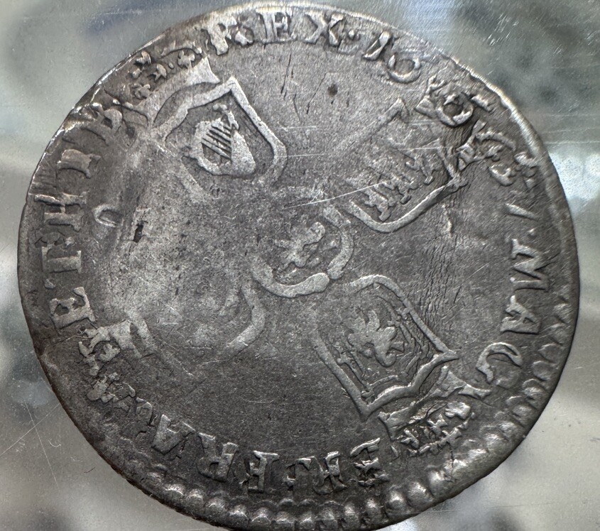 1696 England 6 Pence silver, King William III See Photos For Condition ...