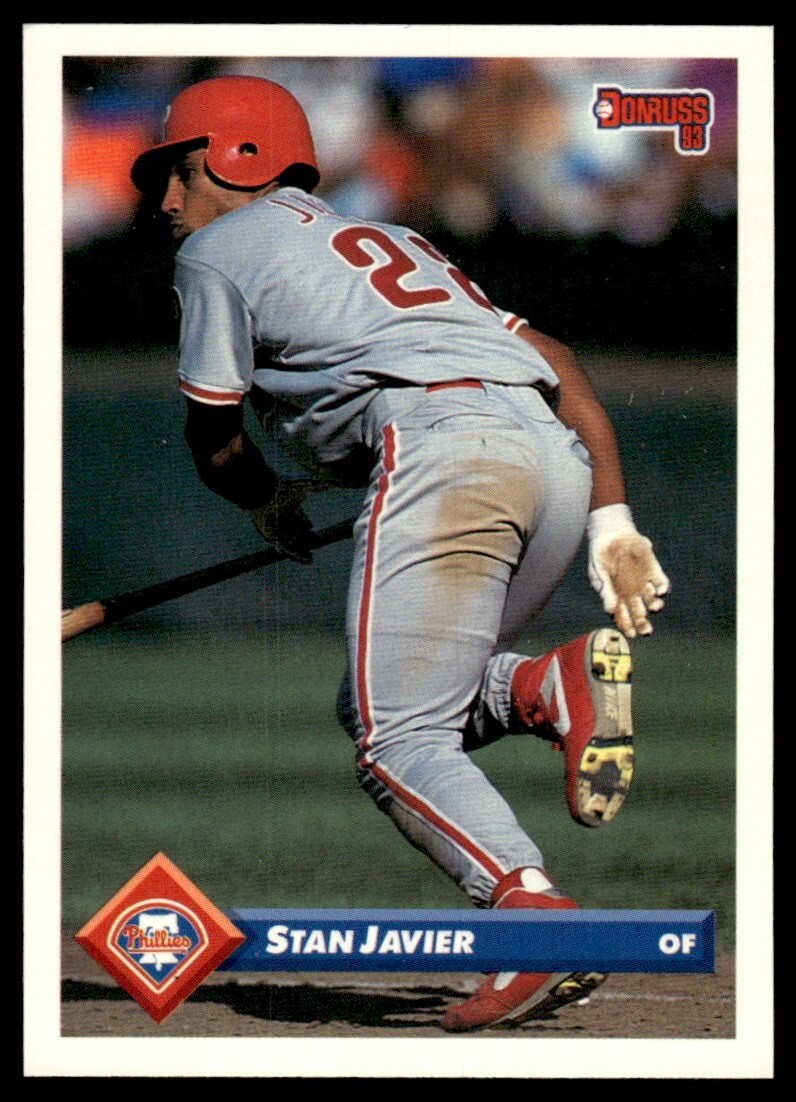 1993 Donruss #280 Stan Javier Philadelphia Phillies | eBay