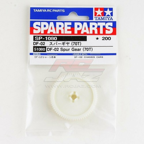 Tamiya 51080 1/10 RC DF02 Spur Gear (70T) Aero Avante/Gravel Hound ...