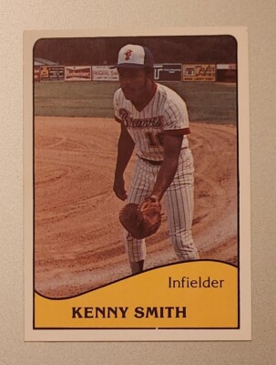 1979 Savannah Braves TCMA #24 Kenny Smith Youngstown Ohio OH Baseball ...