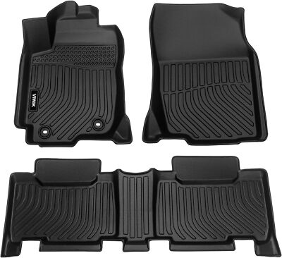 For 2013-2018 Toyota RAV4 All-Weather TPE Rubber Floor Mats Cargo ...