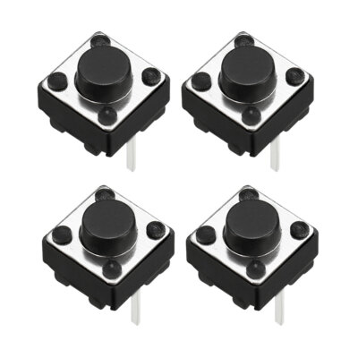 6x6x5mm Panel Mini/Micro/Small PCB Side 2PIN Tact Push Button Switch ...