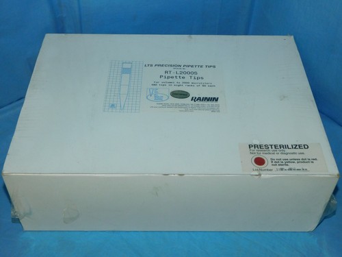 BIOCLEAN RAININ RT-L2000S PRESTERILIZED 5000UL 768 TIPS IN 8 RACKS | eBay