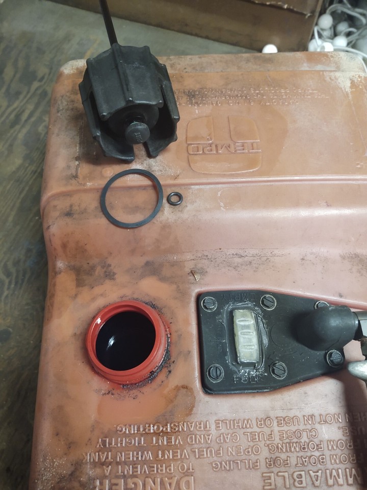 Tempo Marine Outboard Fuel Tank Cap Gasket and O-ring. Viton Ethanol ...