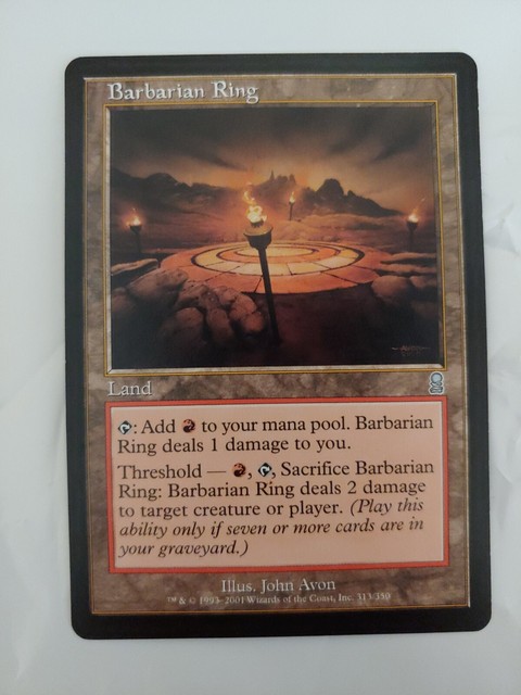 MTG Barbarian Ring Odyssey 313/350 Regular Uncommon for sale online | eBay