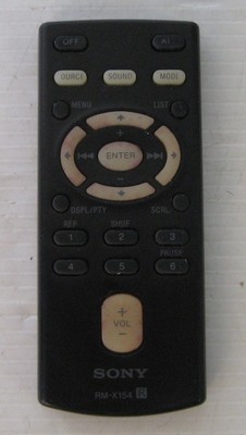 Sony RM-X 154 Remote Control, Original | eBay
