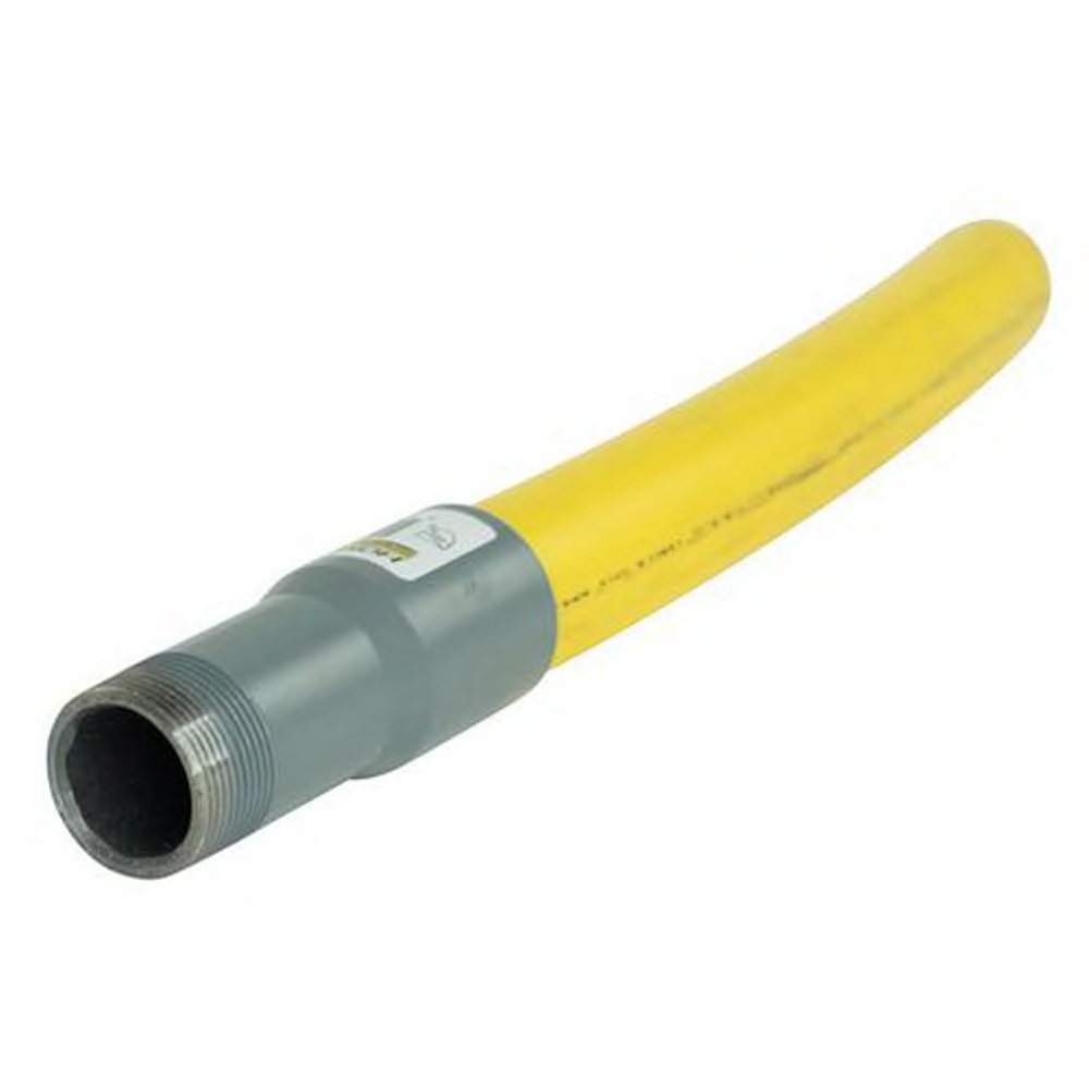 1-1/4 In. IPS Poly DR 11 to 1-1/4 In. MIP Underground Yellow Poly Gas ...