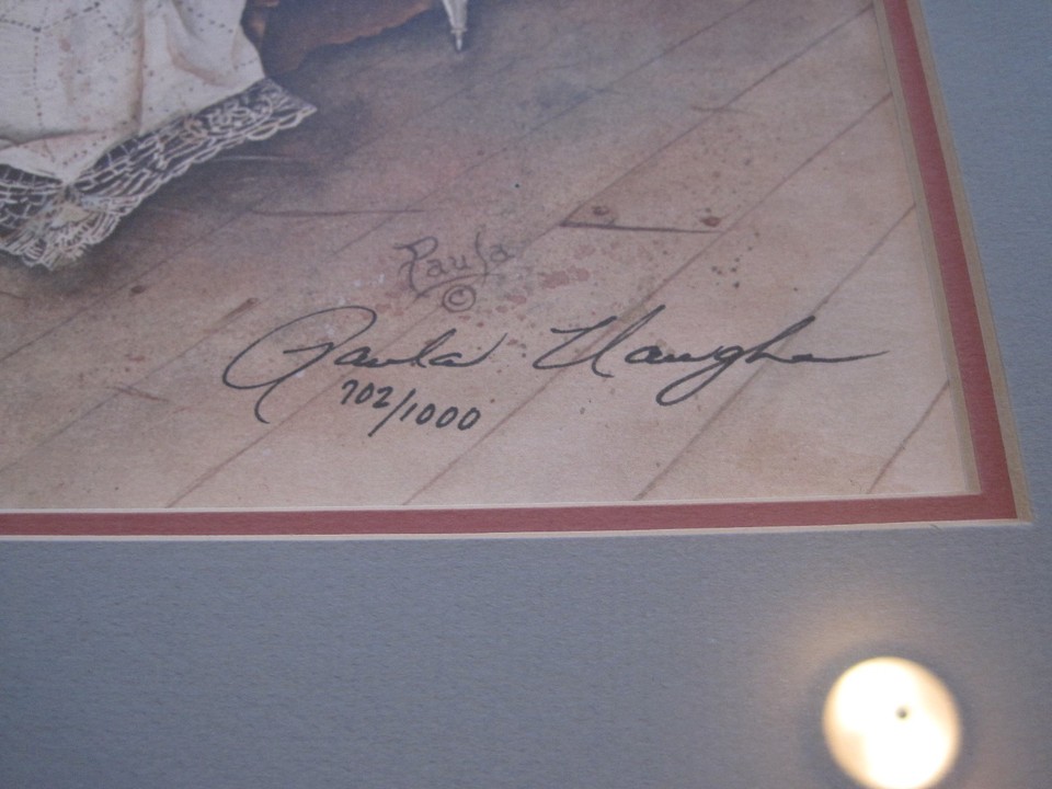 Paula Vaughan " Timeless Elegance * Signed with COA LE 702/1000 Art ...