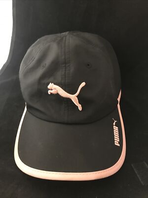Puma Ball Cap Womens Hat Pink Cat Logo Adjustable RN #100859 One Size ...