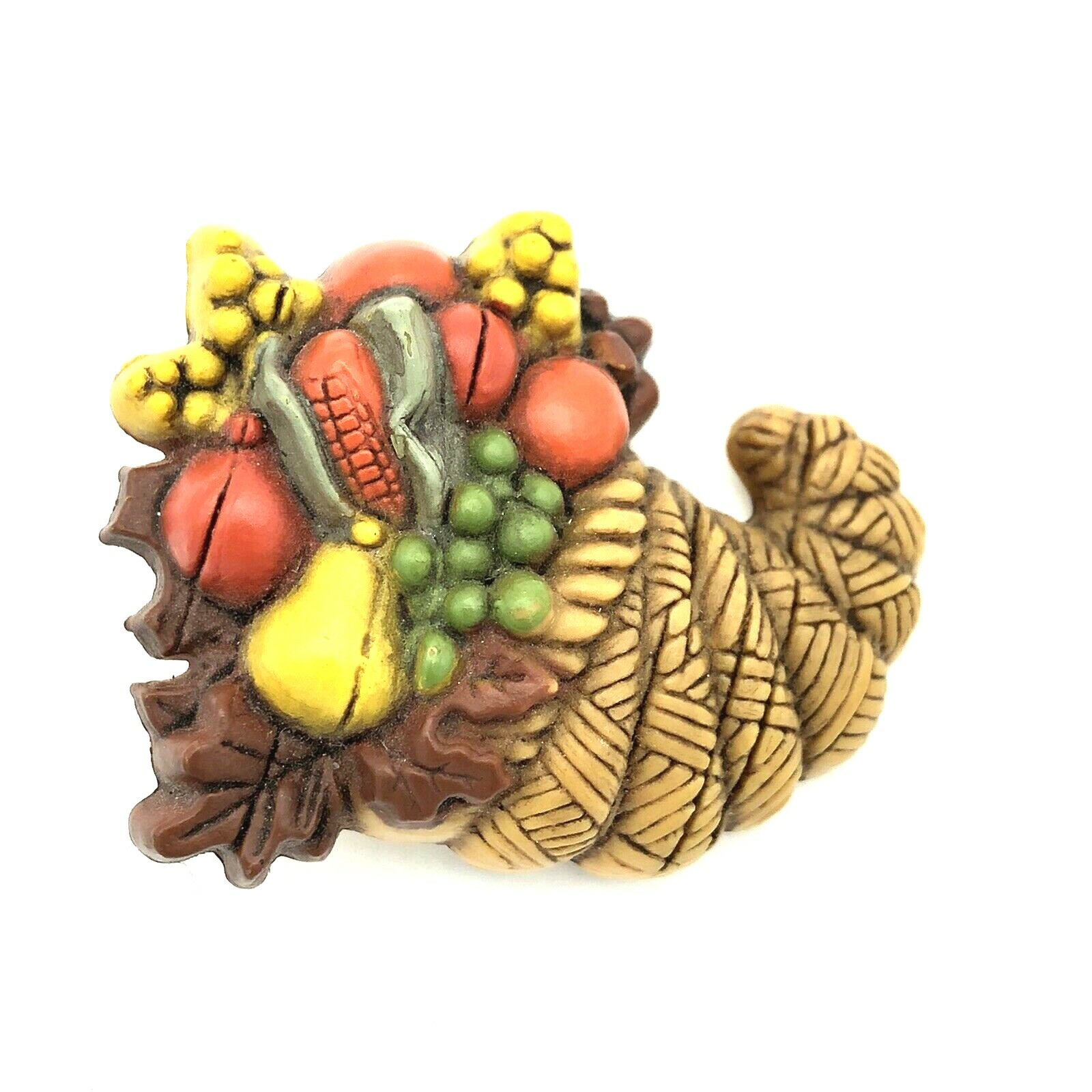 Hallmark Pin Thanksgiving Harvest Cornucopia Holiday Vintage | eBay
