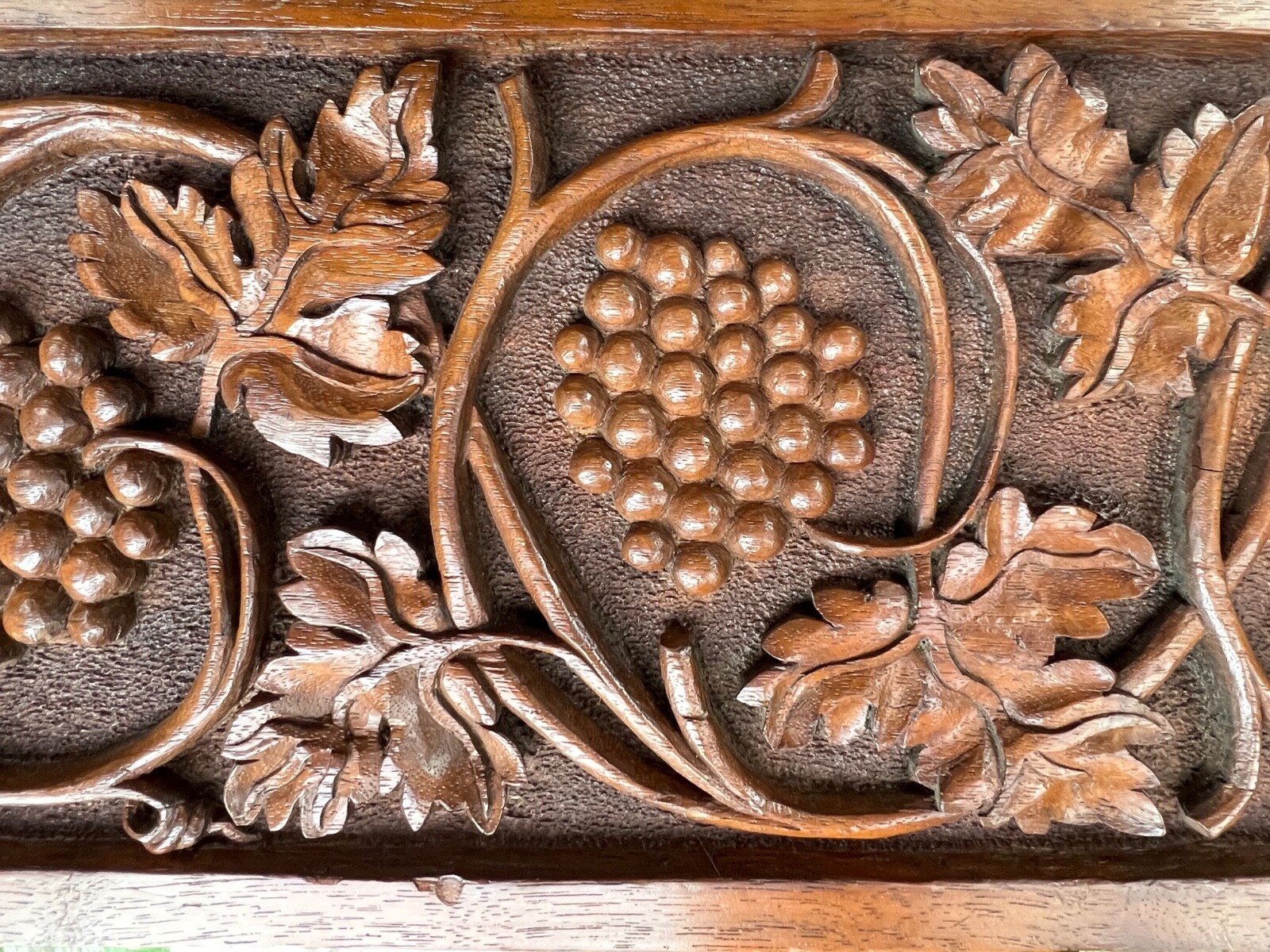 Arthur Simpson of Kendal Arts and Crafts carved walnut shelf | eBay UK