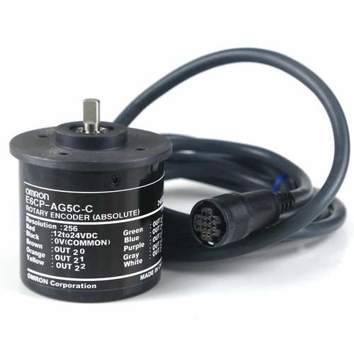 OMRON E6CP-AG5C-C E6CPAG5CC 256P/R Absolute Rotary Encoder Original New ...