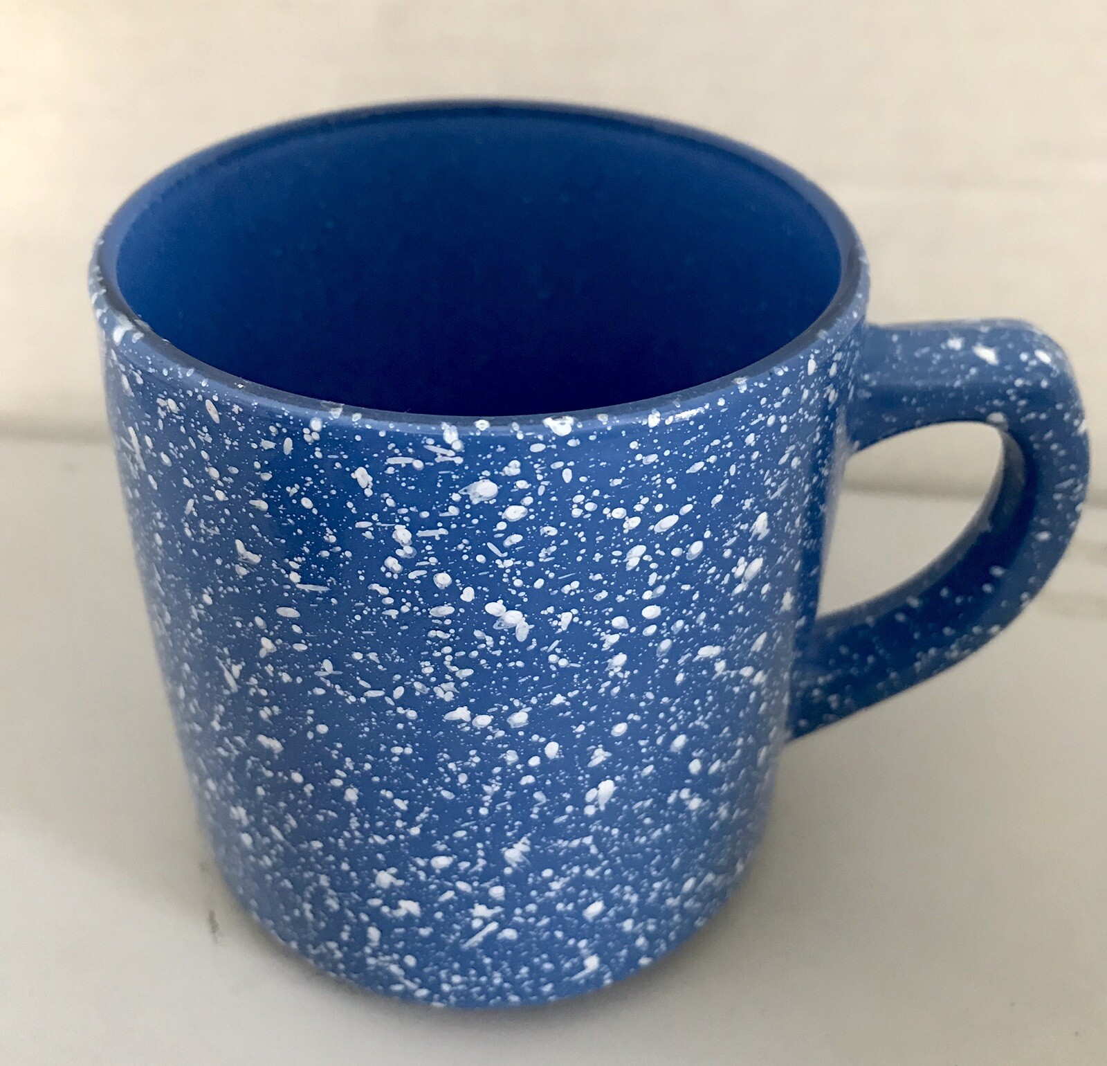 Santa Fe Campfire Mug Fleck Ocean Blue Thick Walled Camping Coffee Cup ...