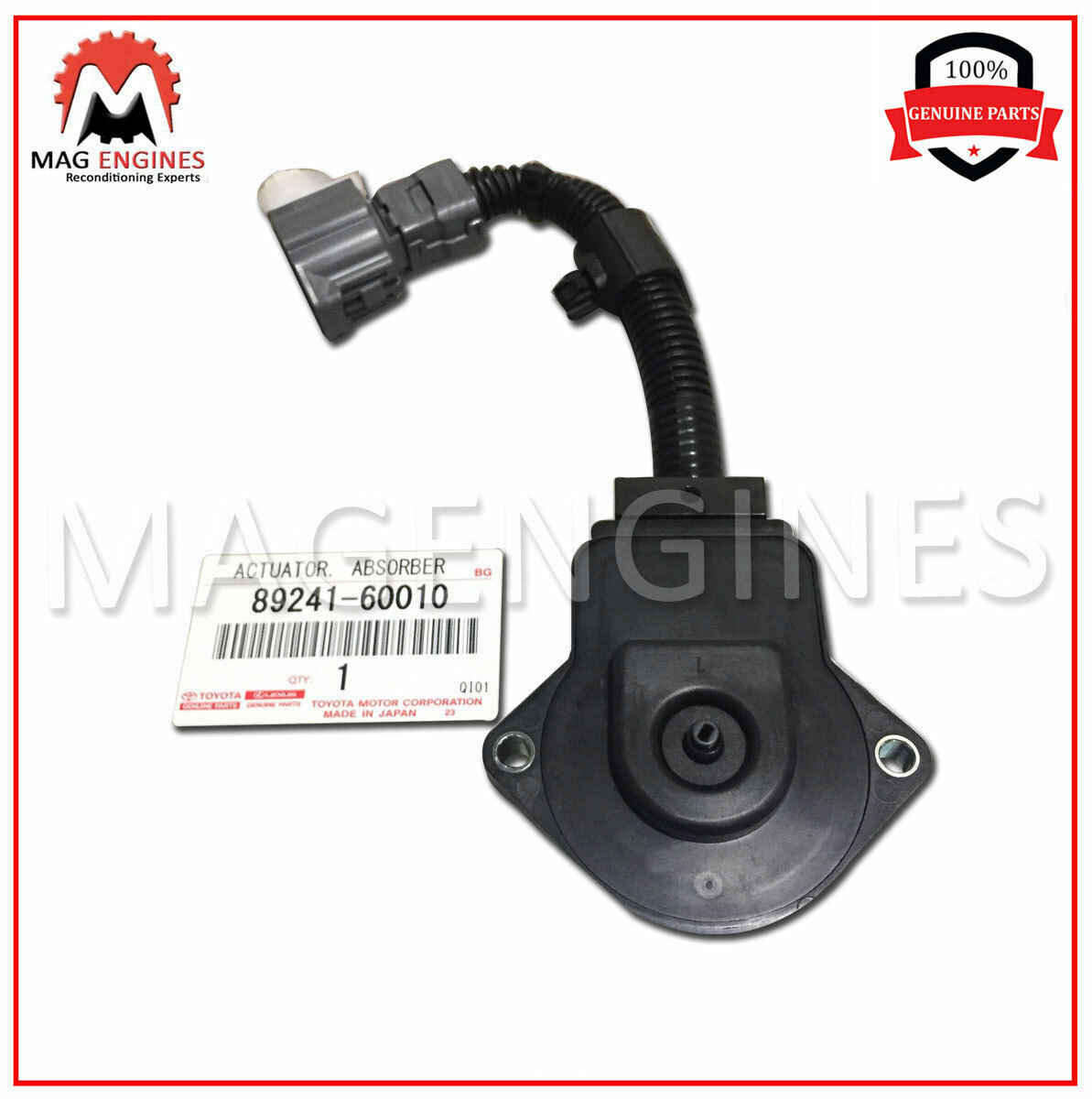 89241-60010 GENUINE OEM SHOCK ABSORBER ACTUATOR FOR LAND CRUISER PRADO ...