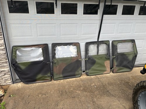 Humvee/HMMWV Camo Soft Doors Set of 4, M998/M1097/M1123/M1151/M1152 ...