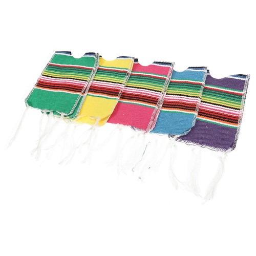 5 Pcs Mini Serapes for Bottles Mexican Sleeves Ponchos Decoration | eBay UK
