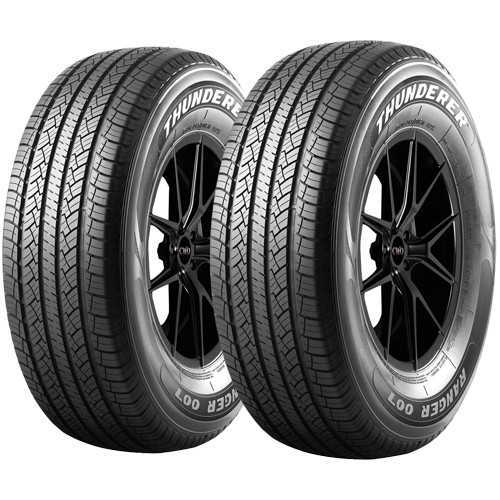 (QTY 2) 215/70R15 Thunderer Ranger 007 R601 98H SL Black Wall Tires | eBay