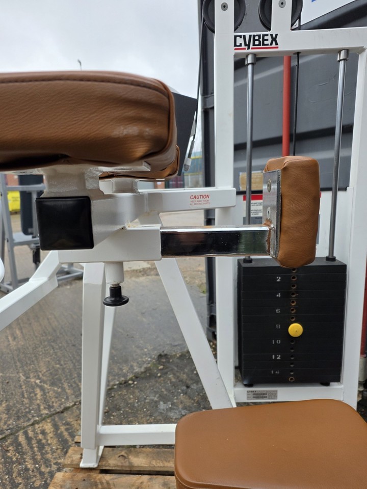 Cybex Bicep Curl Machine Commercial Gym Equipment | eBay UK